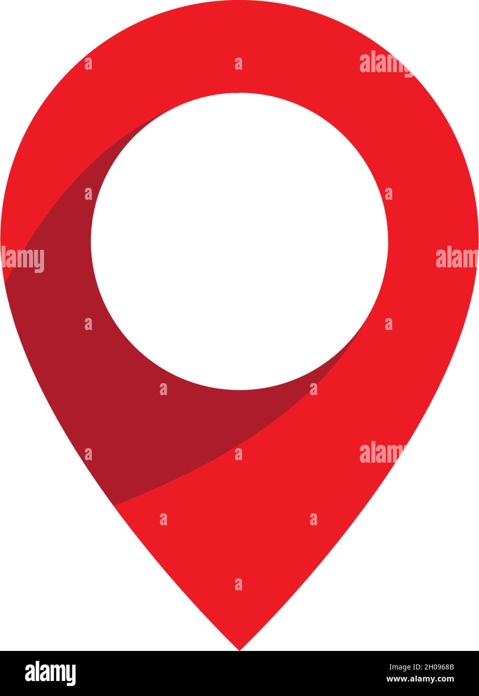 Location point Logo vector template Stock Vector Image & Art - Alamy