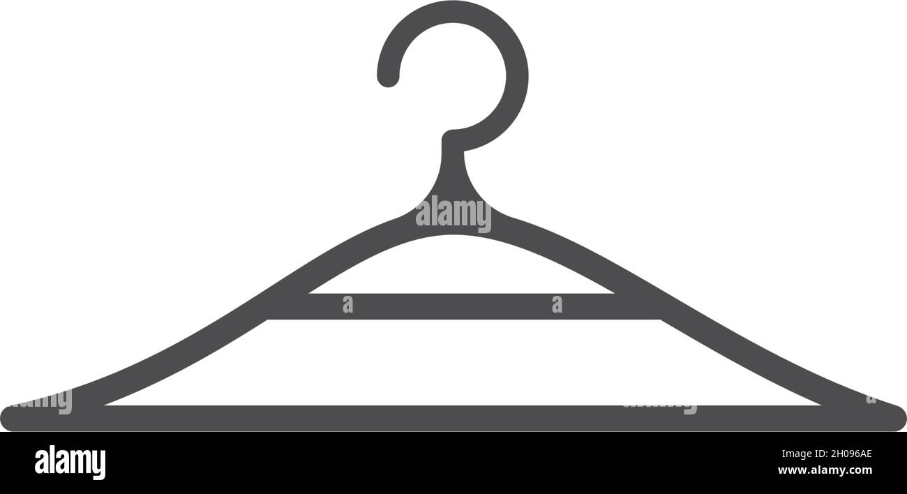 Hanger icon flat design vector template Stock Vector Image & Art - Alamy
