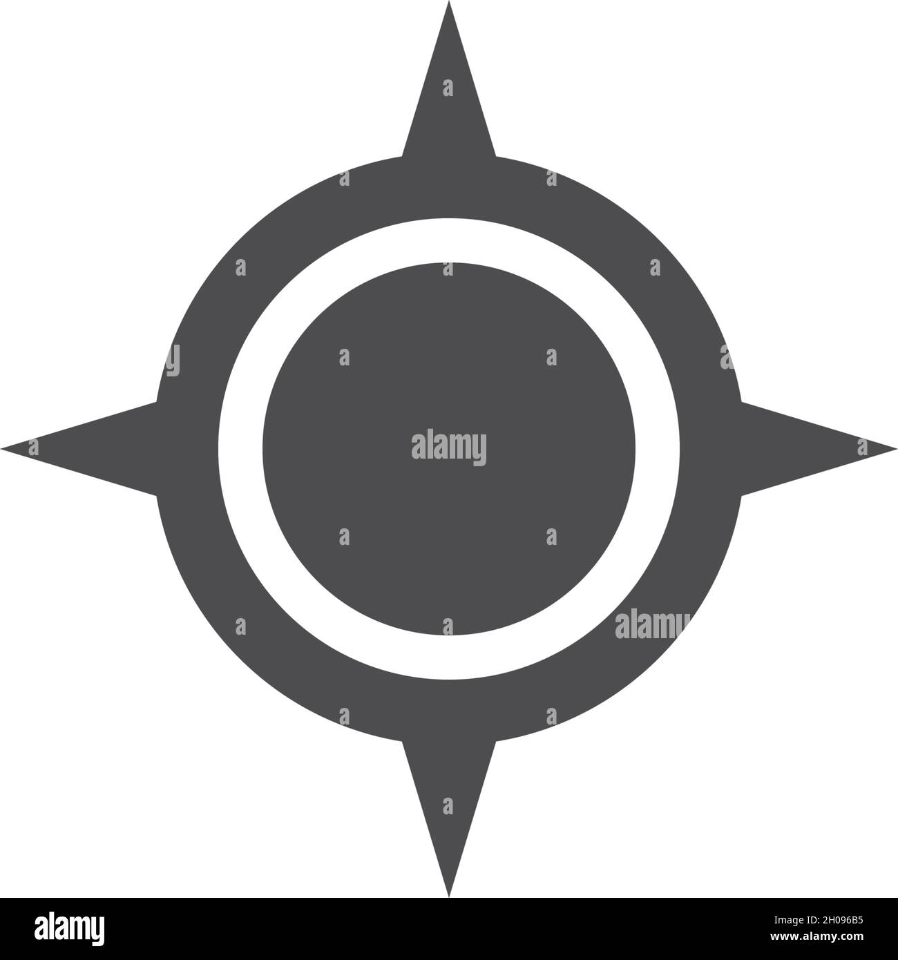 Compass Logo Template vector icon illustration design Stock Vector ...
