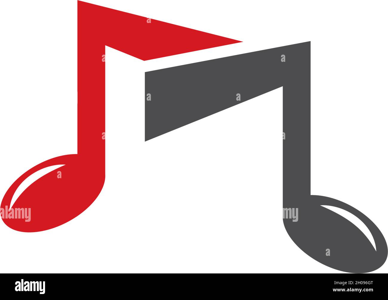 Music note logo Vector template Stock Vector Image & Art - Alamy