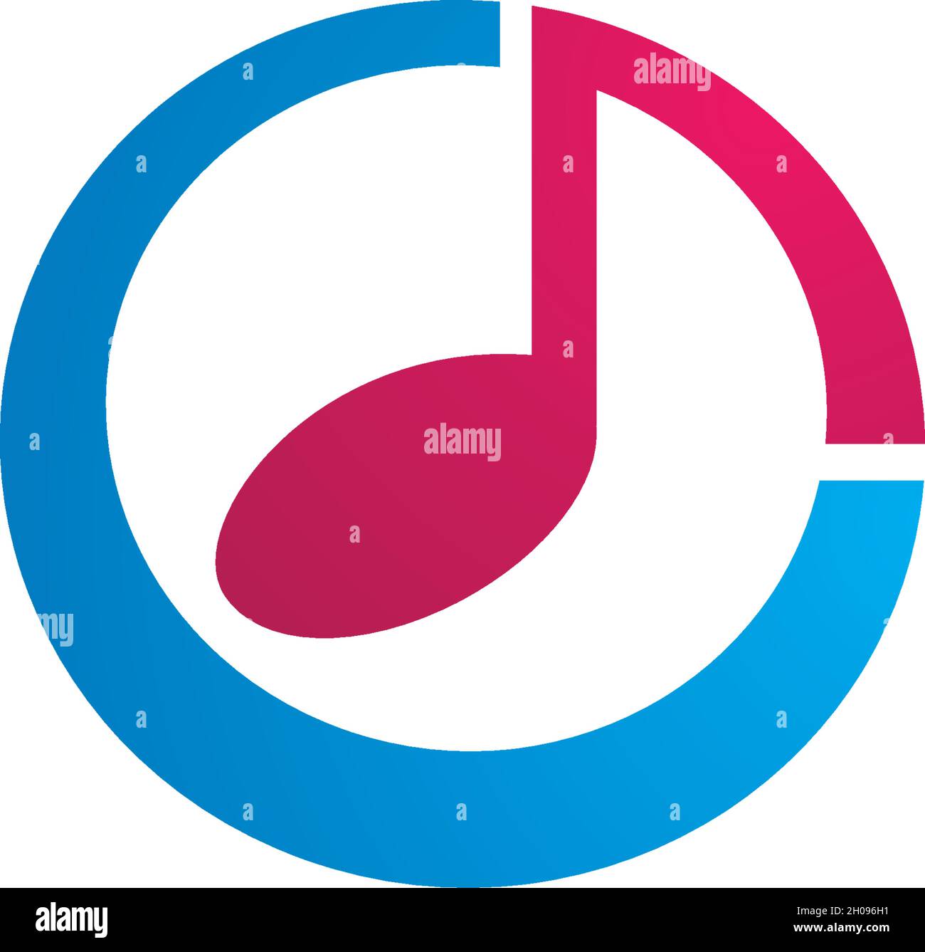 Music note logo Vector template Stock Vector Image & Art - Alamy