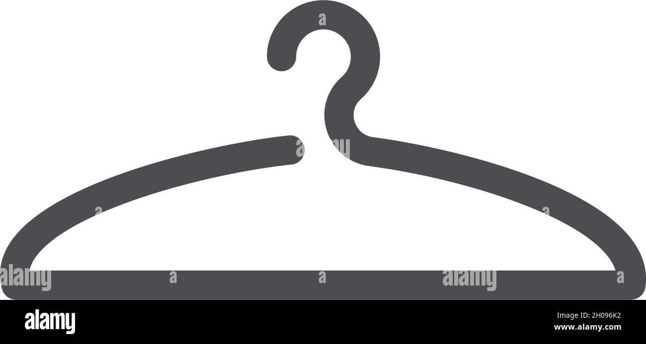 Hanger icon flat design vector template Stock Vector Image & Art - Alamy