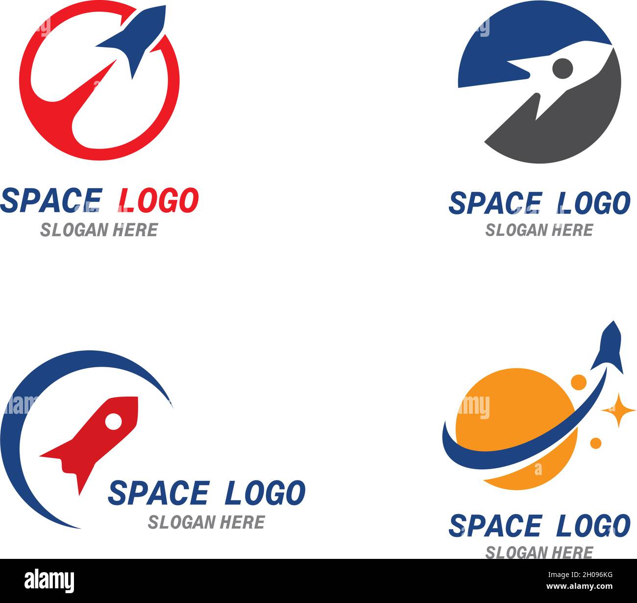 Rocket ilustration logo vector icon template Stock Vector Image & Art ...