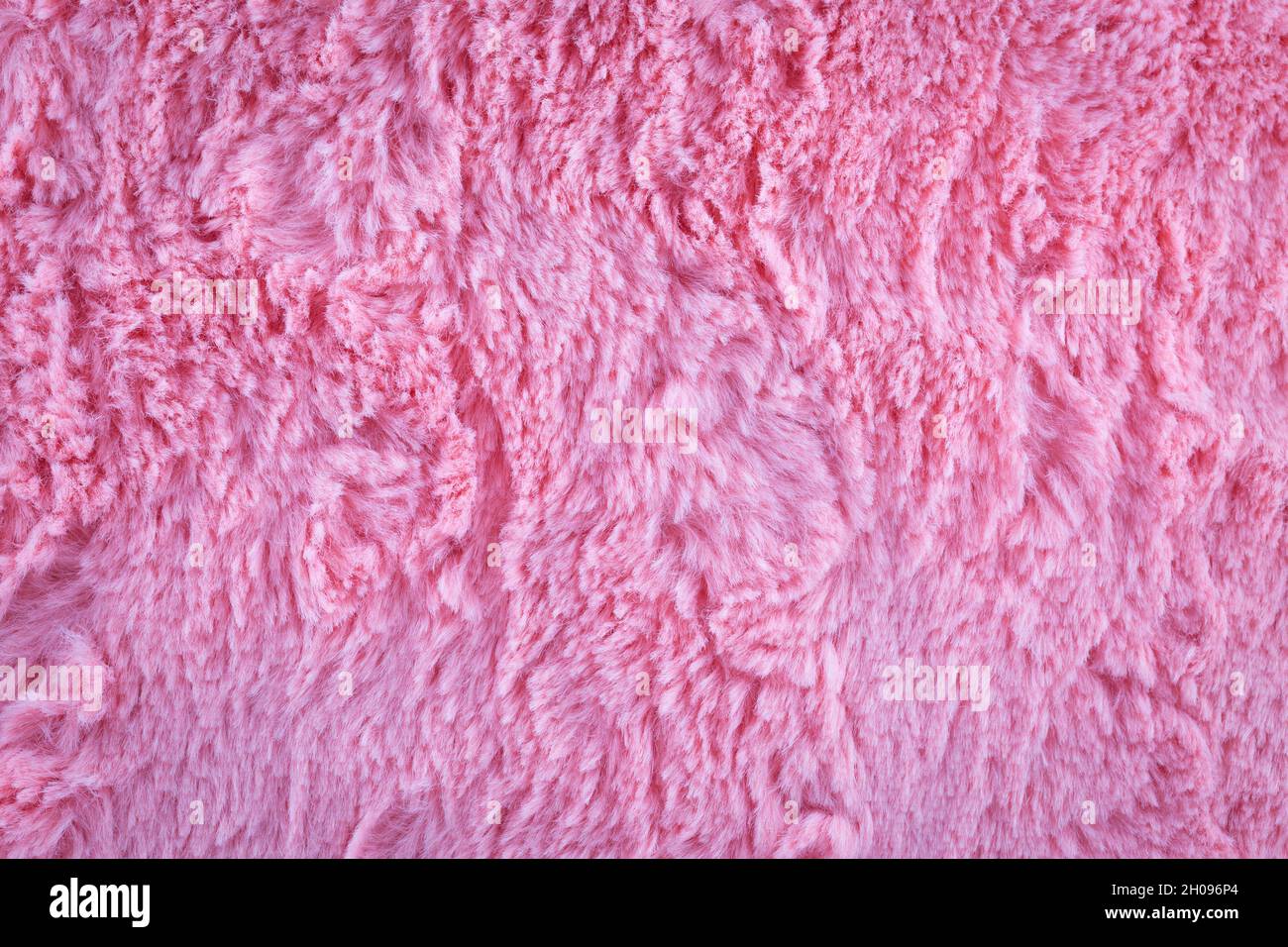 Pink artificial fur soft and worm texture use for background Stock ...