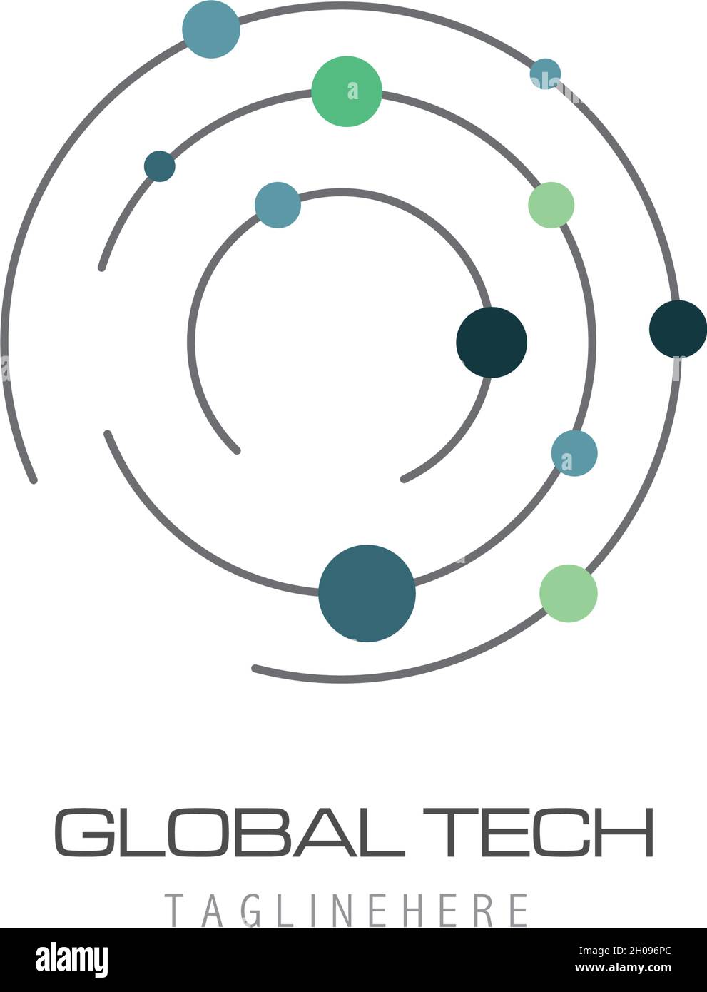 Global technology logo vector template Stock Vector Image & Art - Alamy