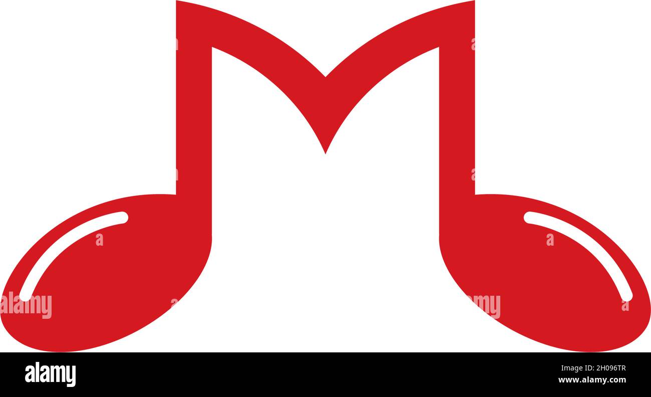 Music note logo Vector template Stock Vector Image & Art - Alamy