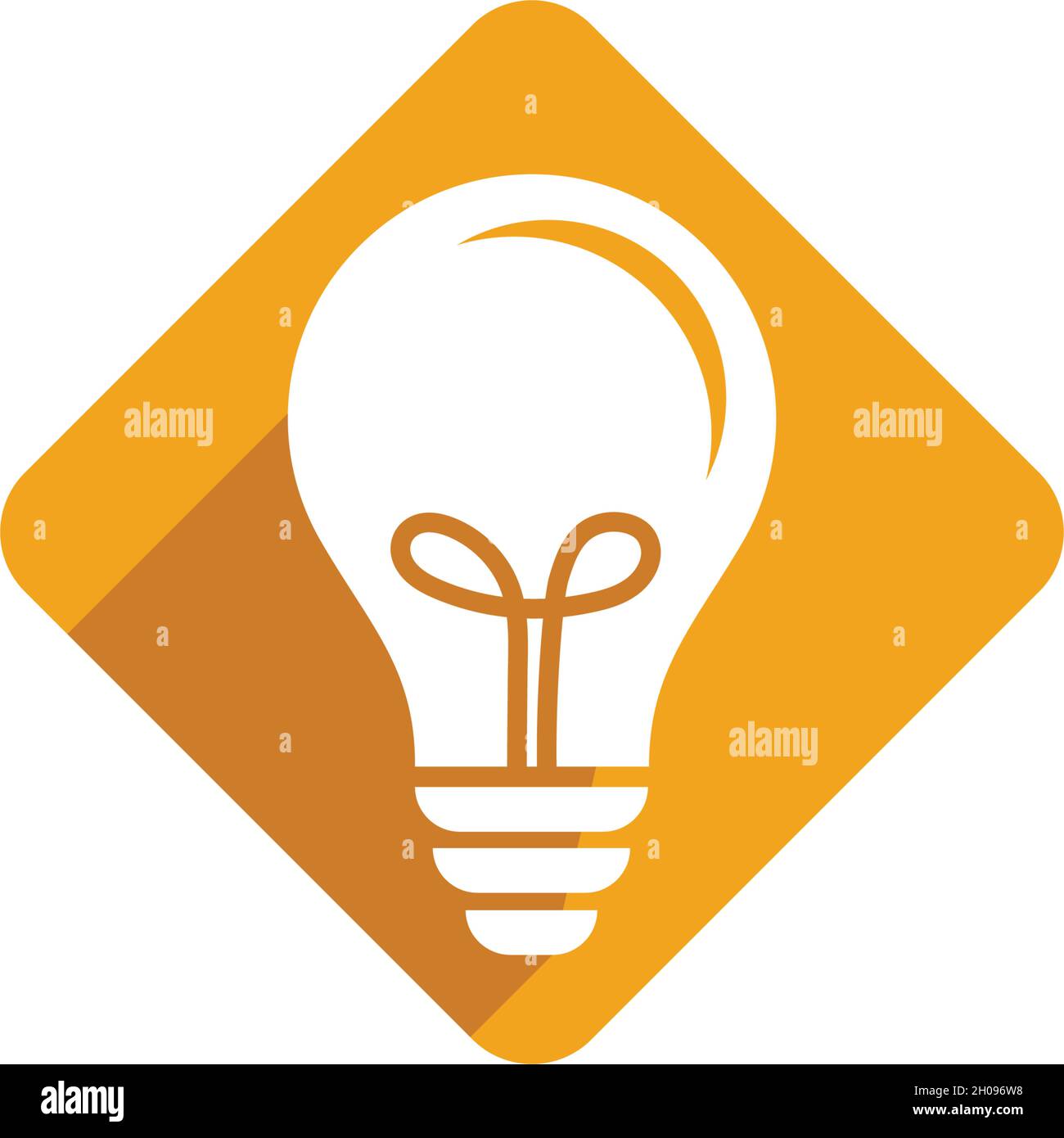 Bulb logo vector ilustration template Stock Vector Image & Art - Alamy