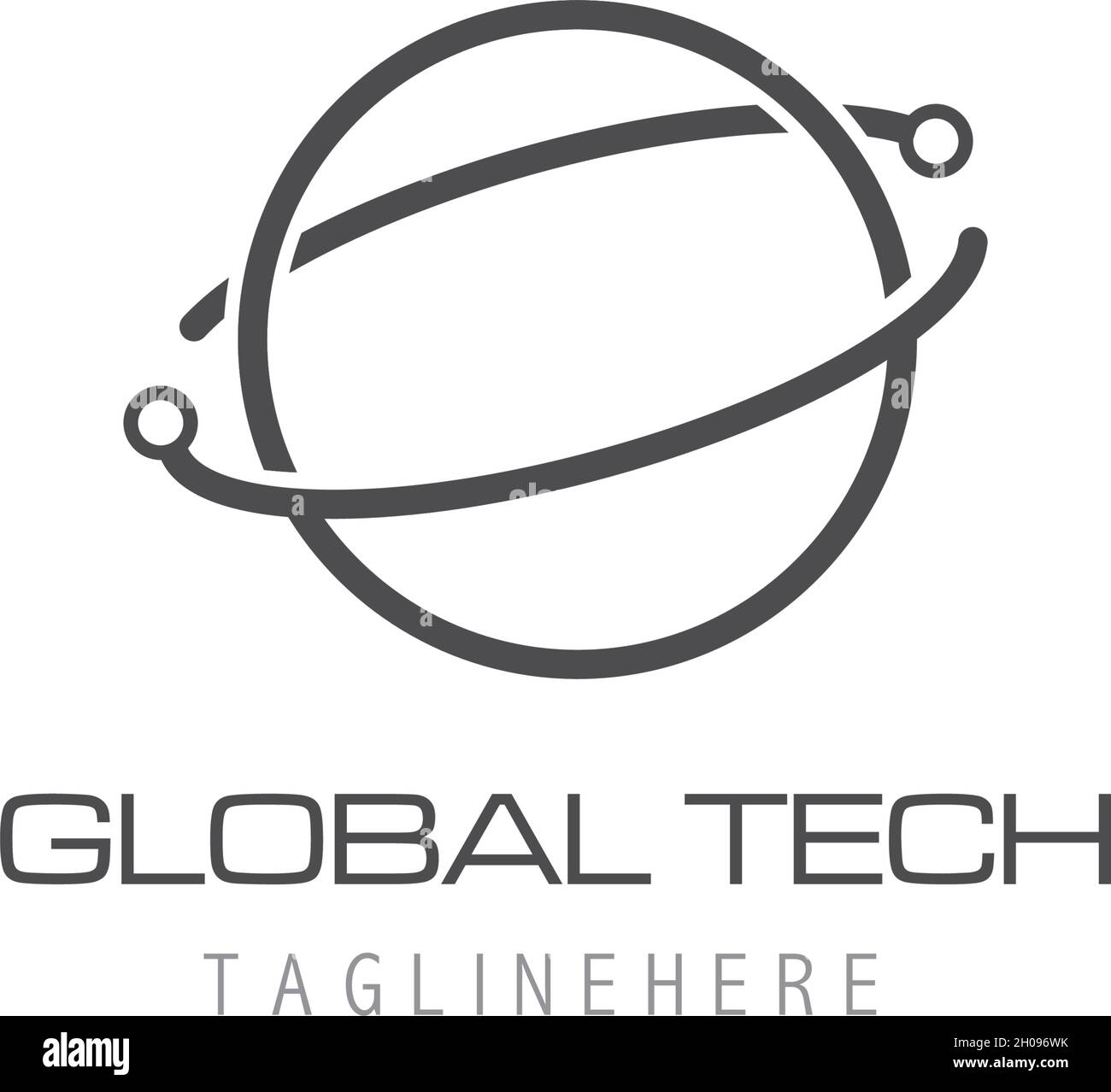 Global technology logo vector template Stock Vector Image & Art - Alamy