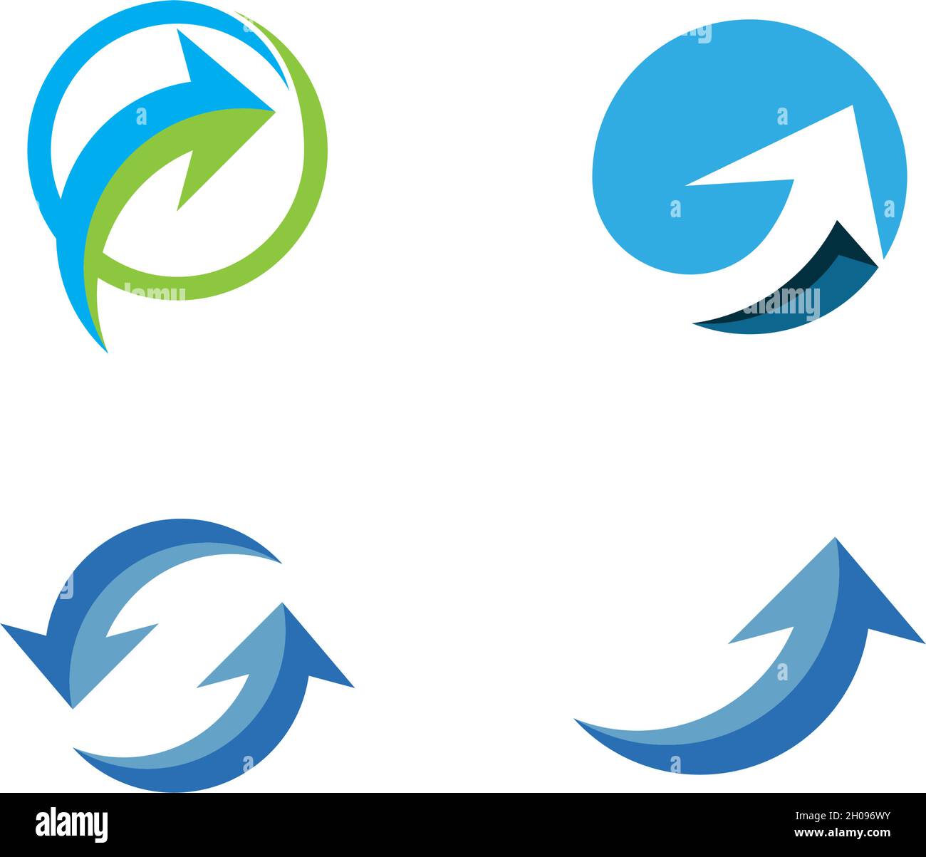 Arrow ilustration logo vector template Stock Vector Image & Art - Alamy