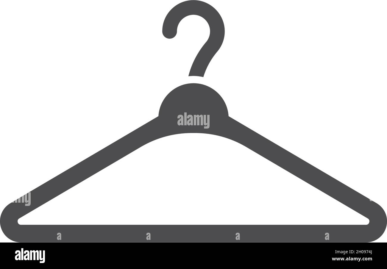 Hanger icon flat design vector template Stock Vector Image & Art - Alamy