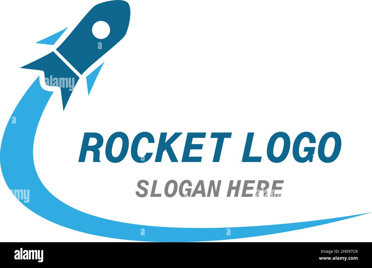 Rocket ilustration logo vector icon template Stock Vector Image & Art ...