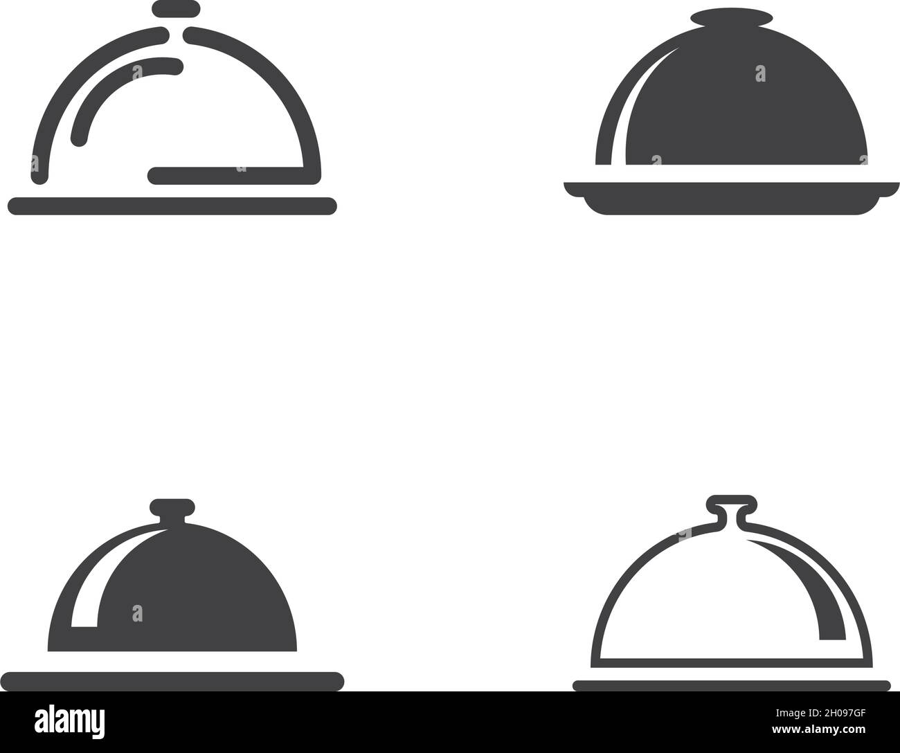 Cafe dish Stock Vector Images - Alamy