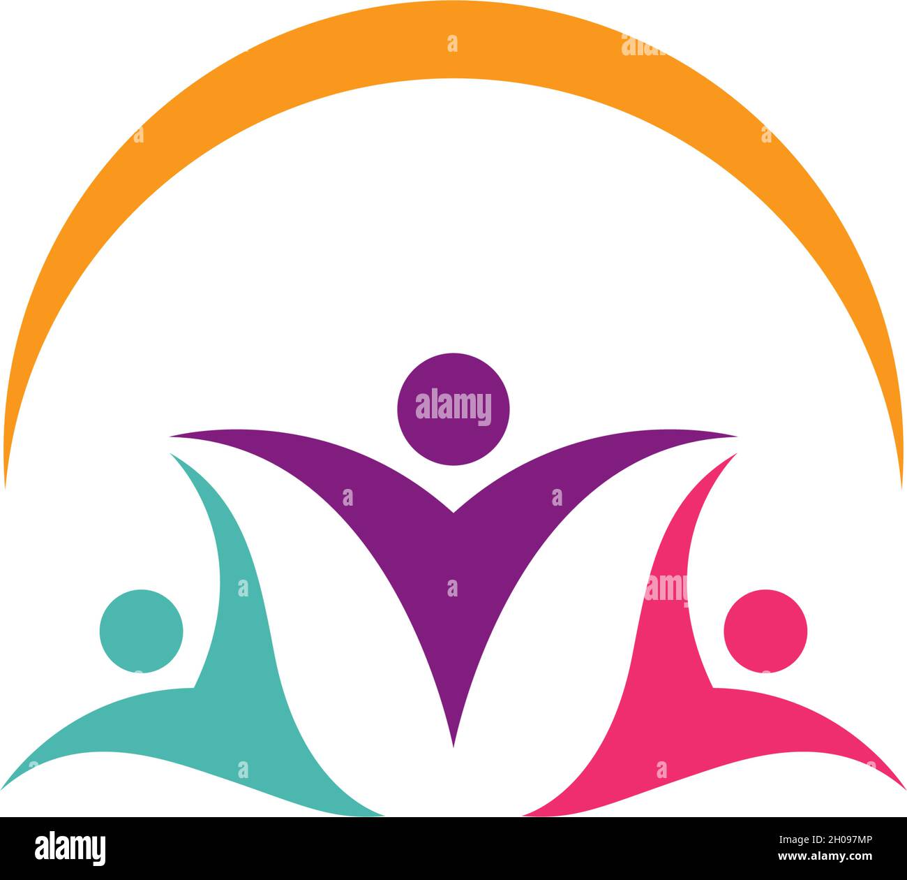 community care Logo template vector Stock Vector Image & Art - Alamy