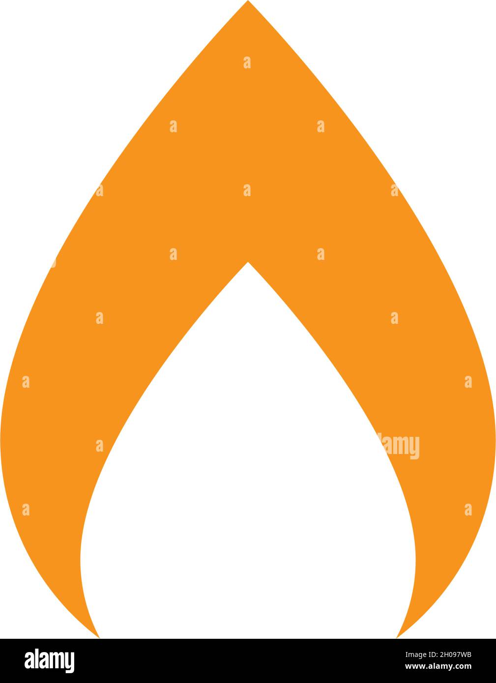 Fire flame Logo Template vector Stock Vector Image & Art - Alamy