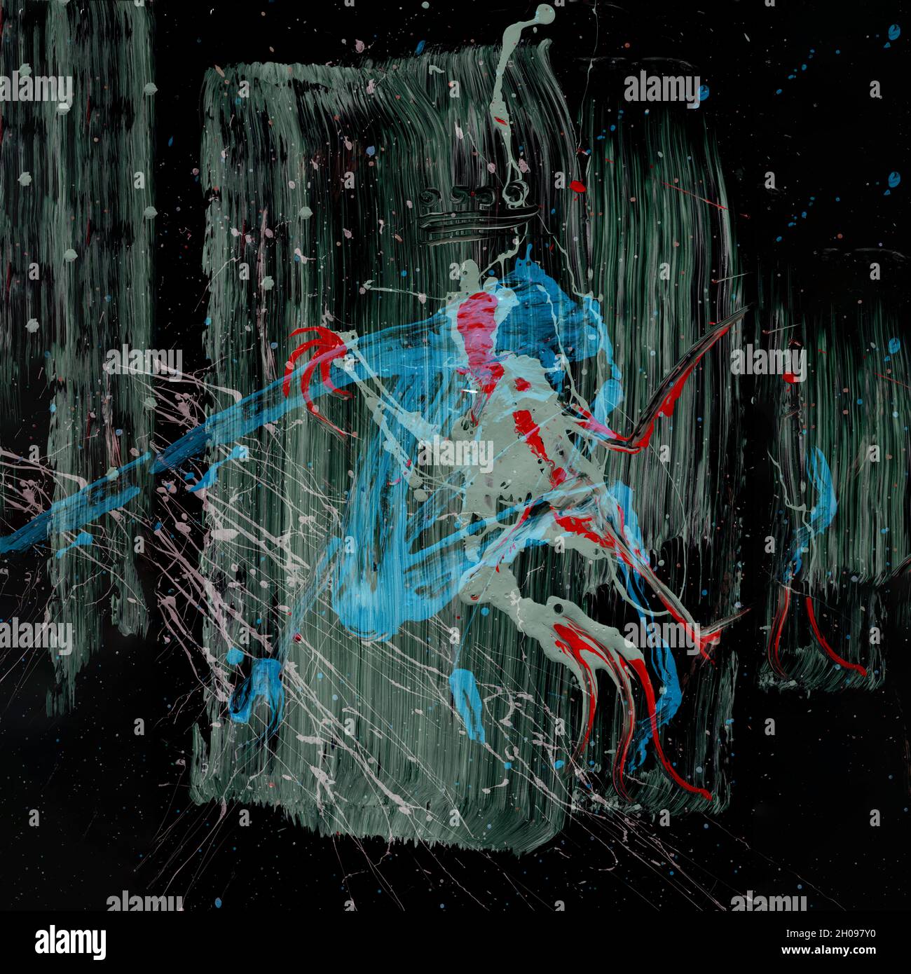 STP Screen Transfer Process - 0141 - A Heart To Heart Stock Photo - Alamy