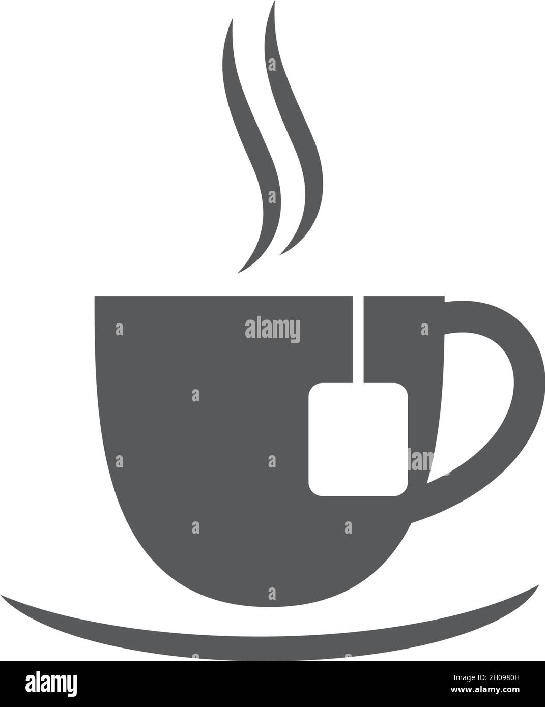 Tea logo Cut Out Stock Images & Pictures - Alamy