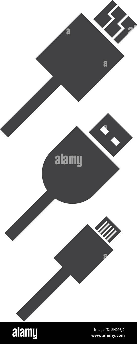 USB data transfer logo vector template Stock Vector Image & Art - Alamy