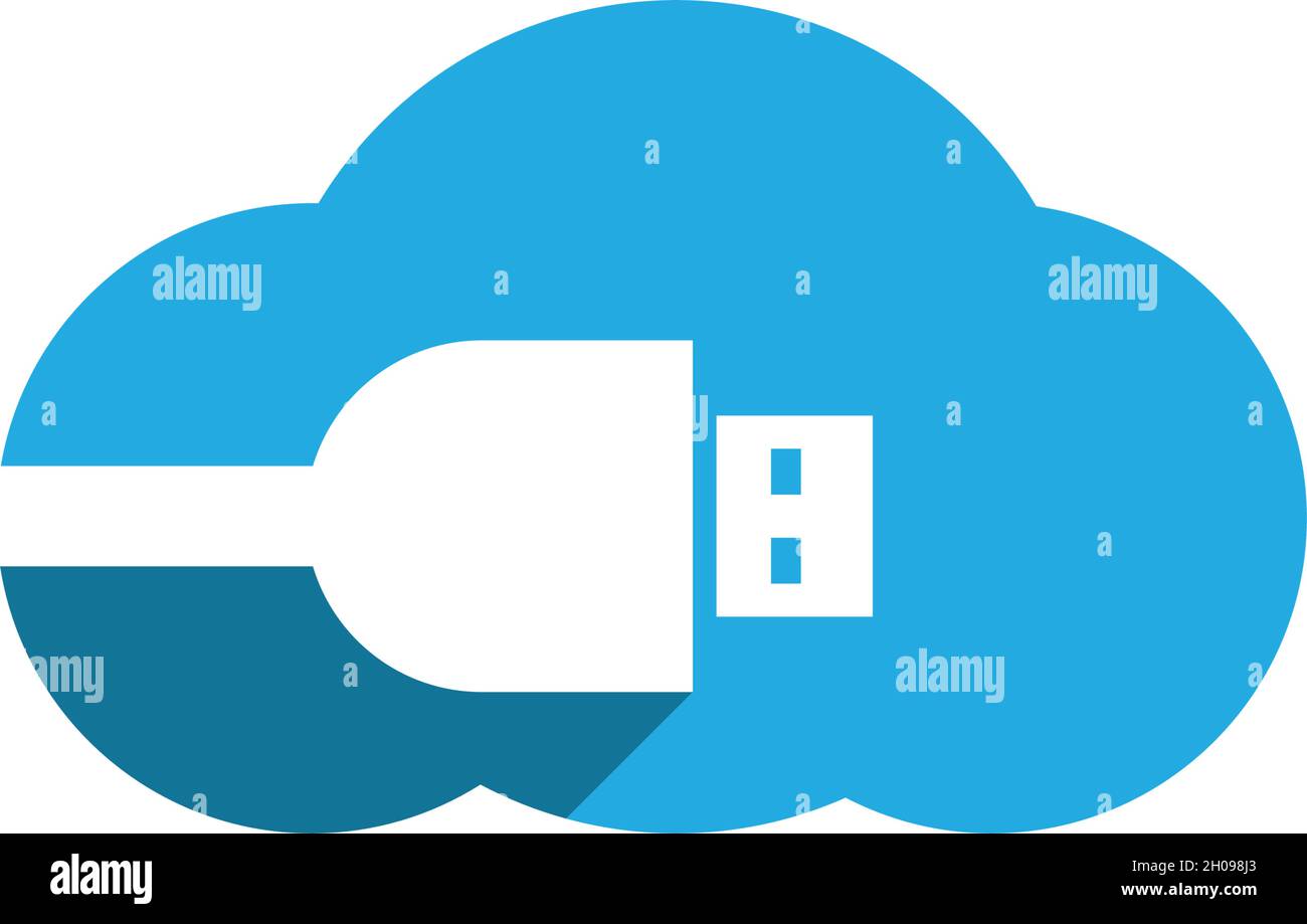 cloud technology logo vector template design Stock Vector Image & Art ...