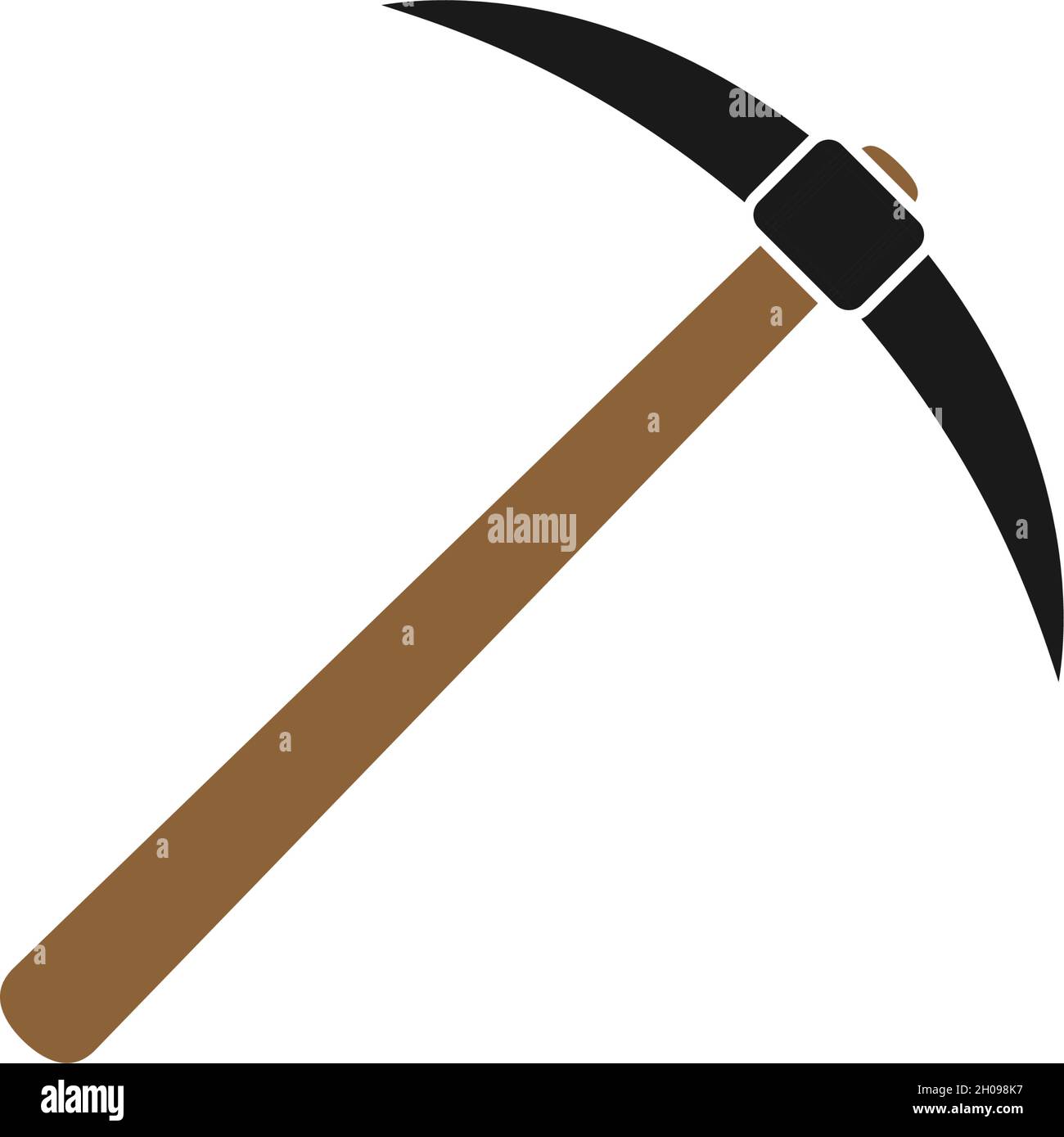 Mattock vector vectors hi-res stock photography and images - Alamy