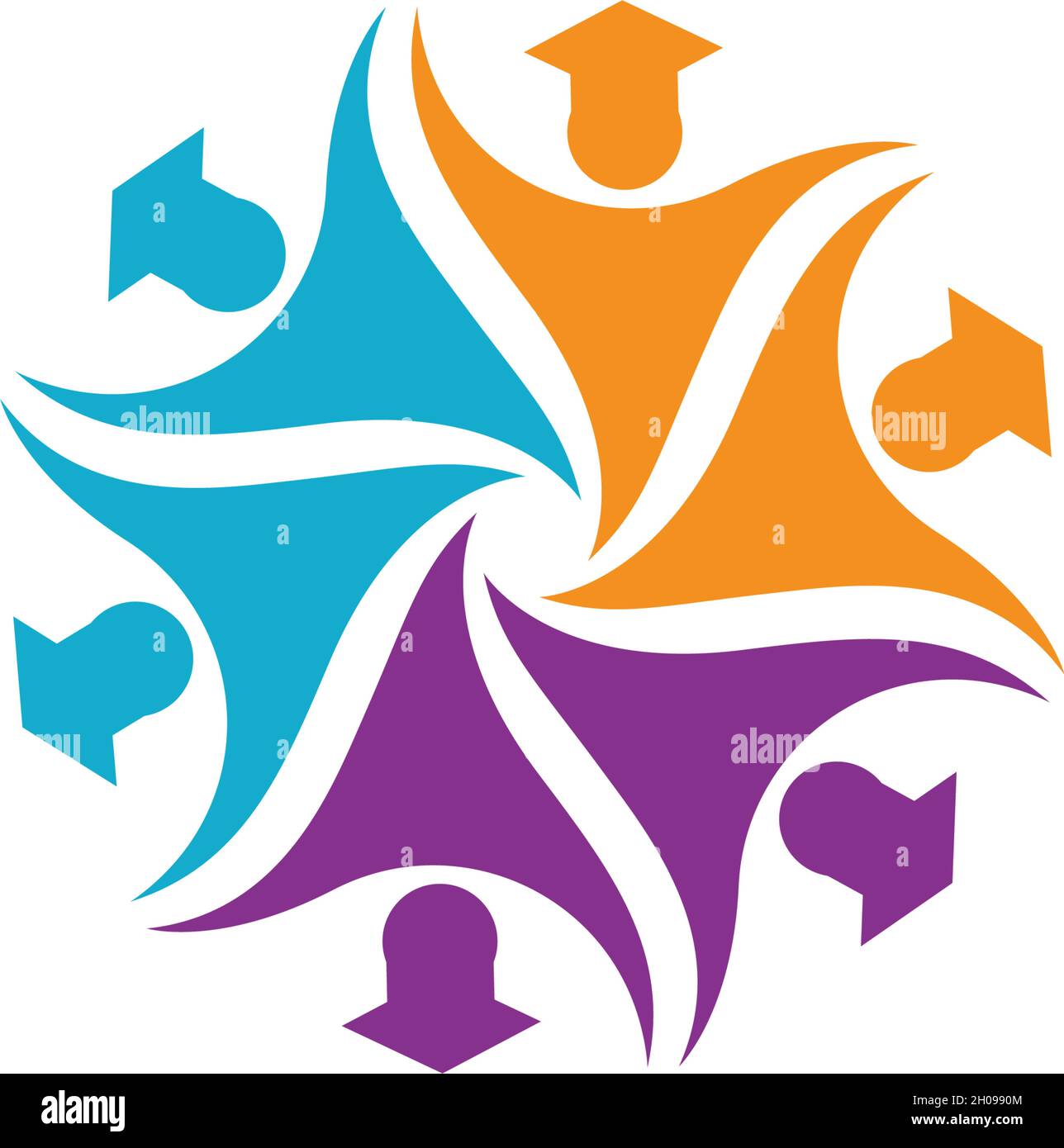 Education Logo Template vector illustration design Stock Vector Image ...