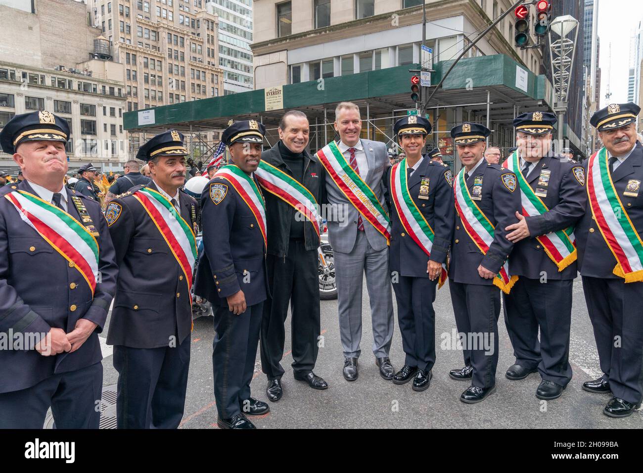New York, USA. 11th Oct, 2021. NYPD Chief of Department Rodney Harrison ...