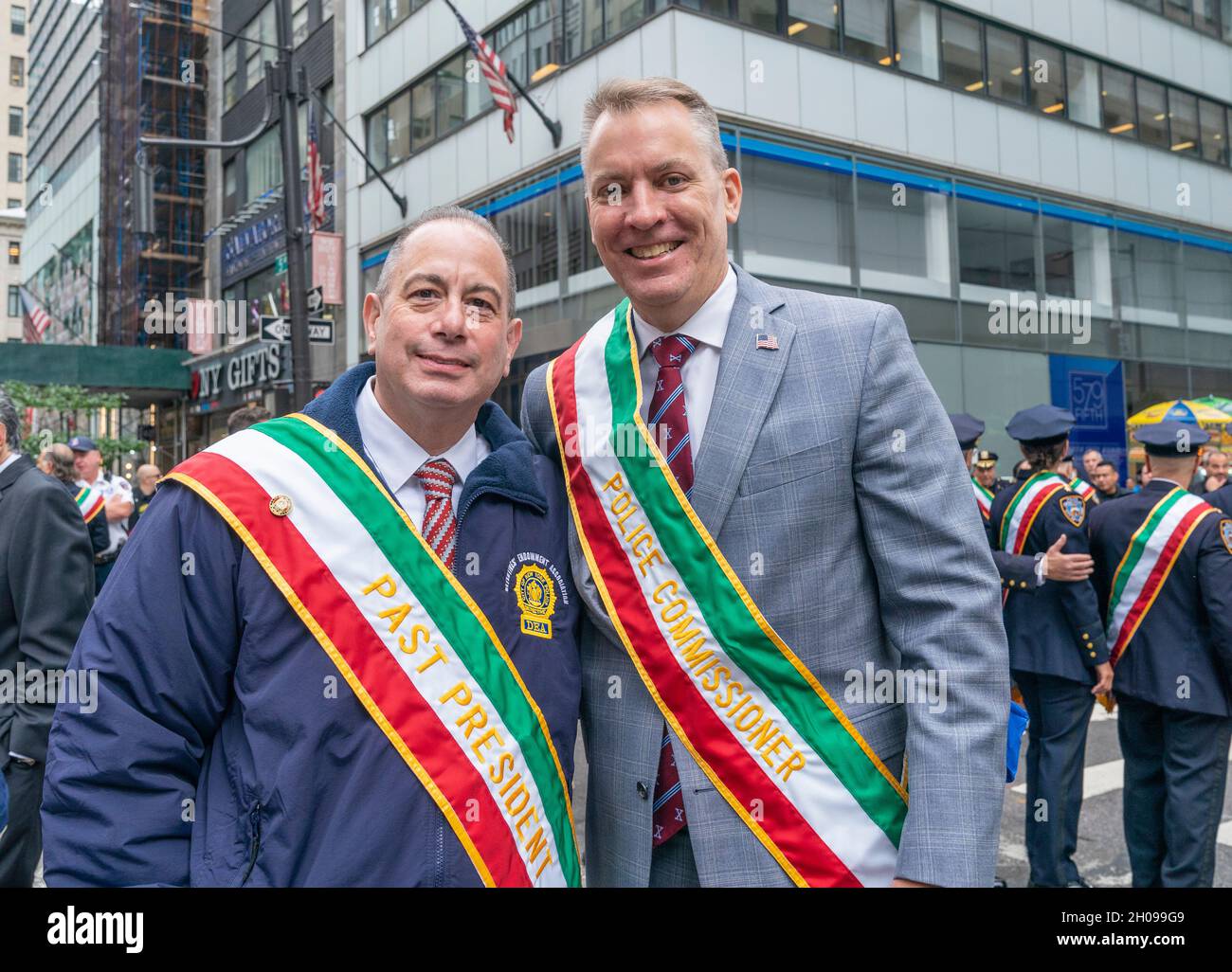 New York, NY - October 11, 2021: New York police Commissioner Dermot ...