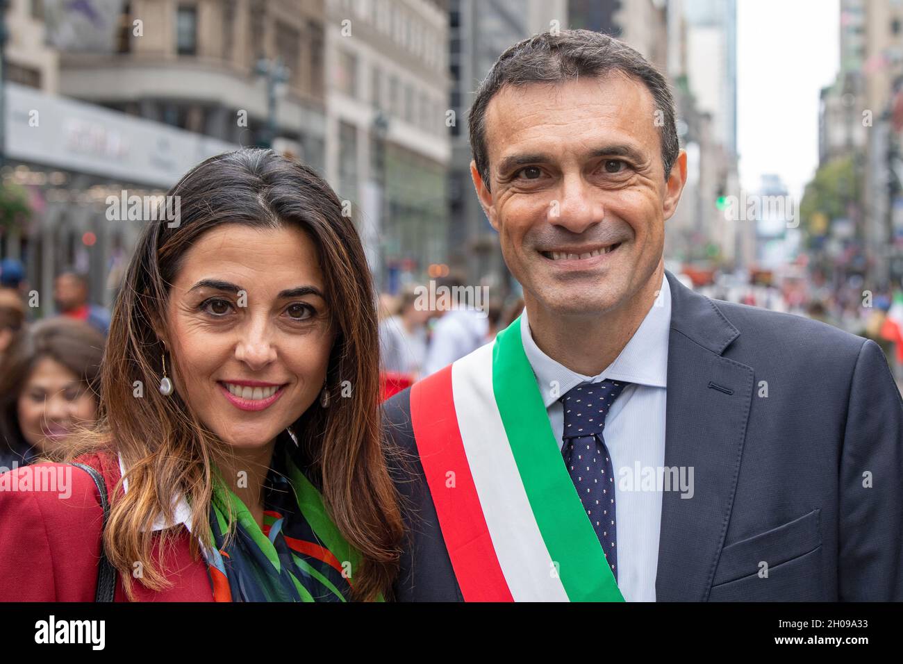 NEW YORK, NY - OCTOBER 11: Consul General of Italy in New York Fabrizio ...