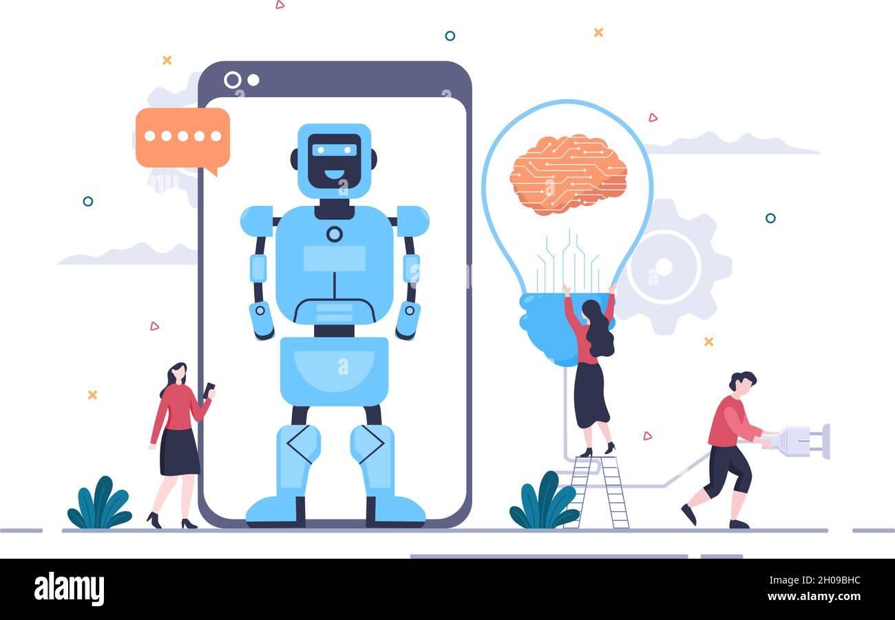 Artificial Intelligence Digital Brain Technology and engineering ...