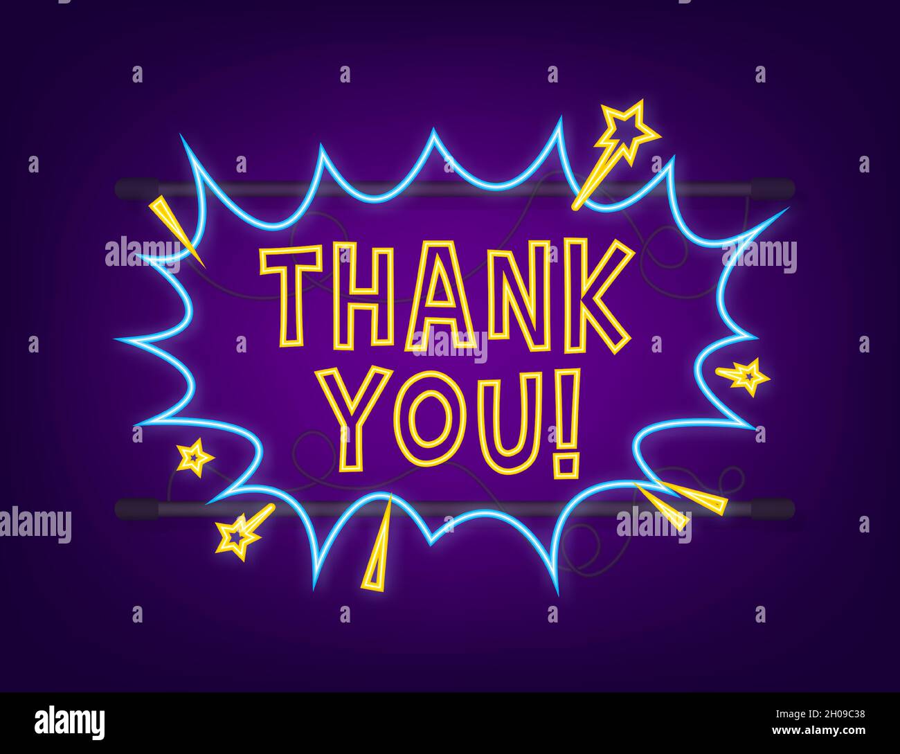 Thank You Neon High Resolution Stock Photography and Images - Alamy
