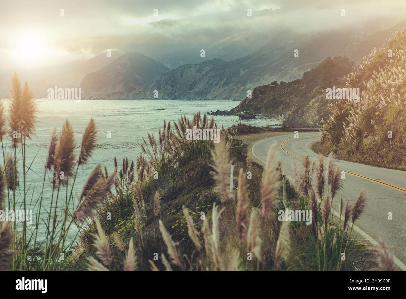 California Highway 1 United States of America Scenic Route. September ...