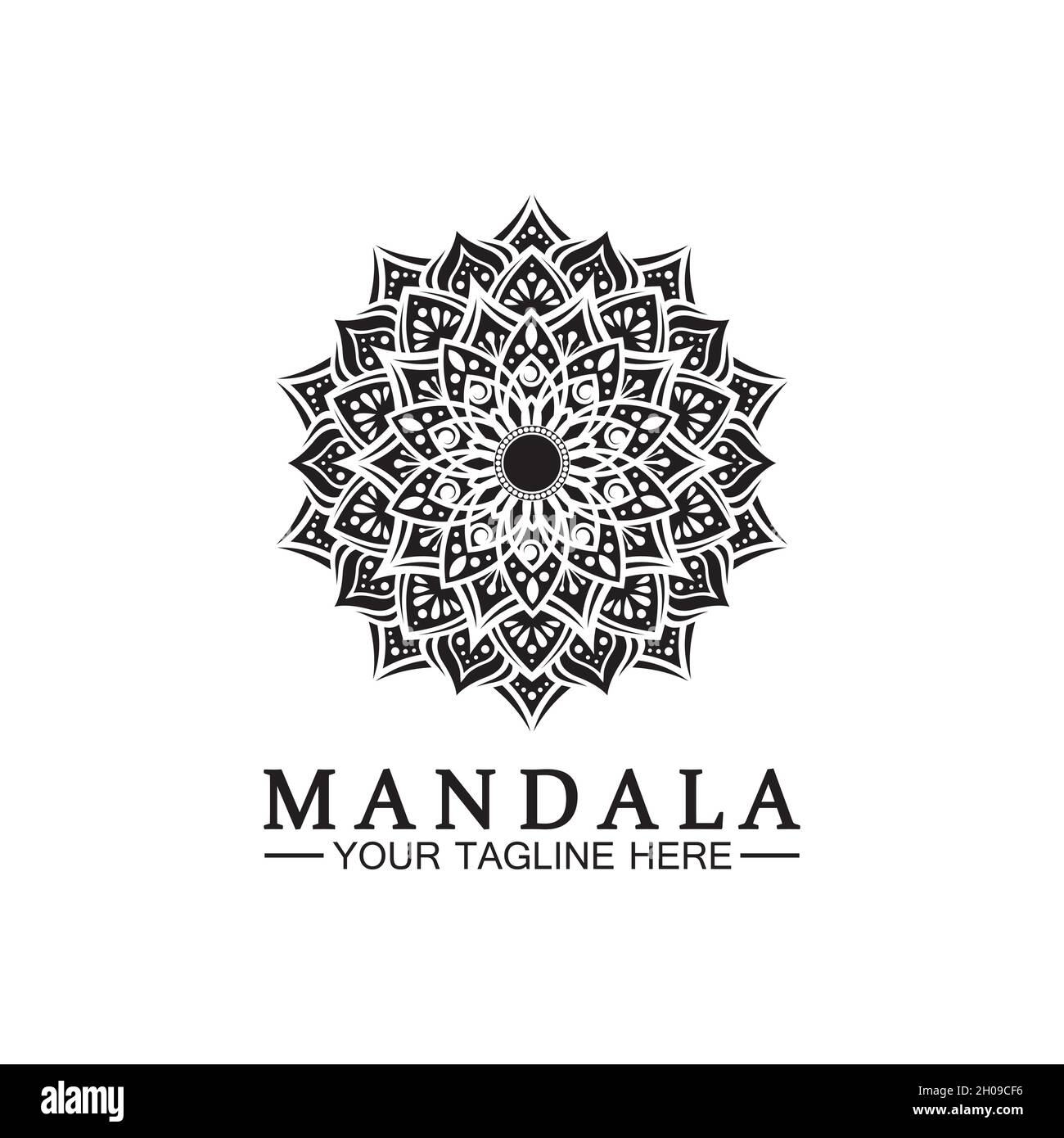 Mandala logo design vector template Stock Vector Image & Art - Alamy