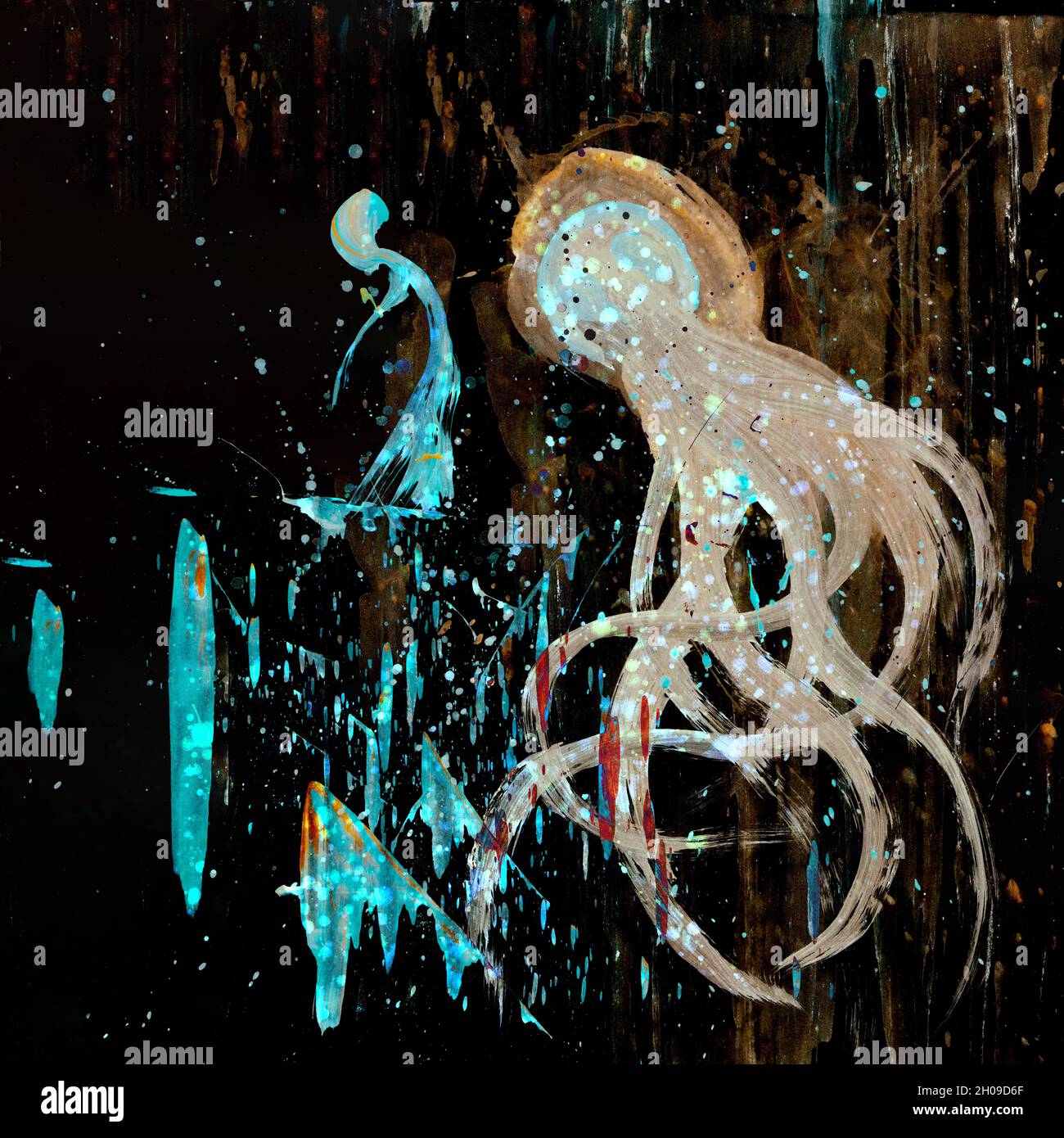 STP Screen Transfer Process - 0183 - Thin Ice 2 Stock Photo - Alamy