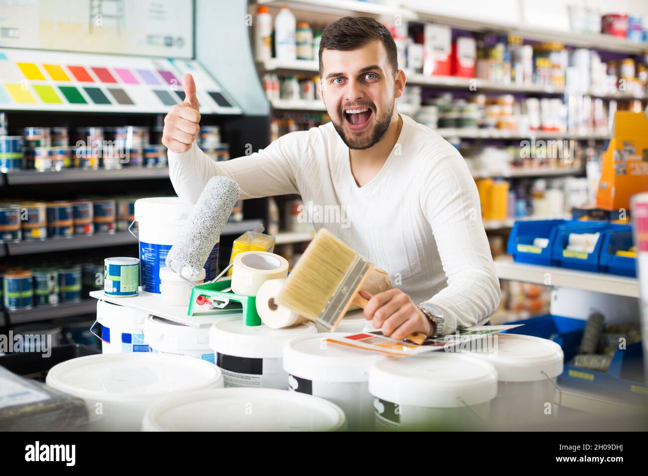 Buying renovating tools hi-res stock photography and images - Alamy