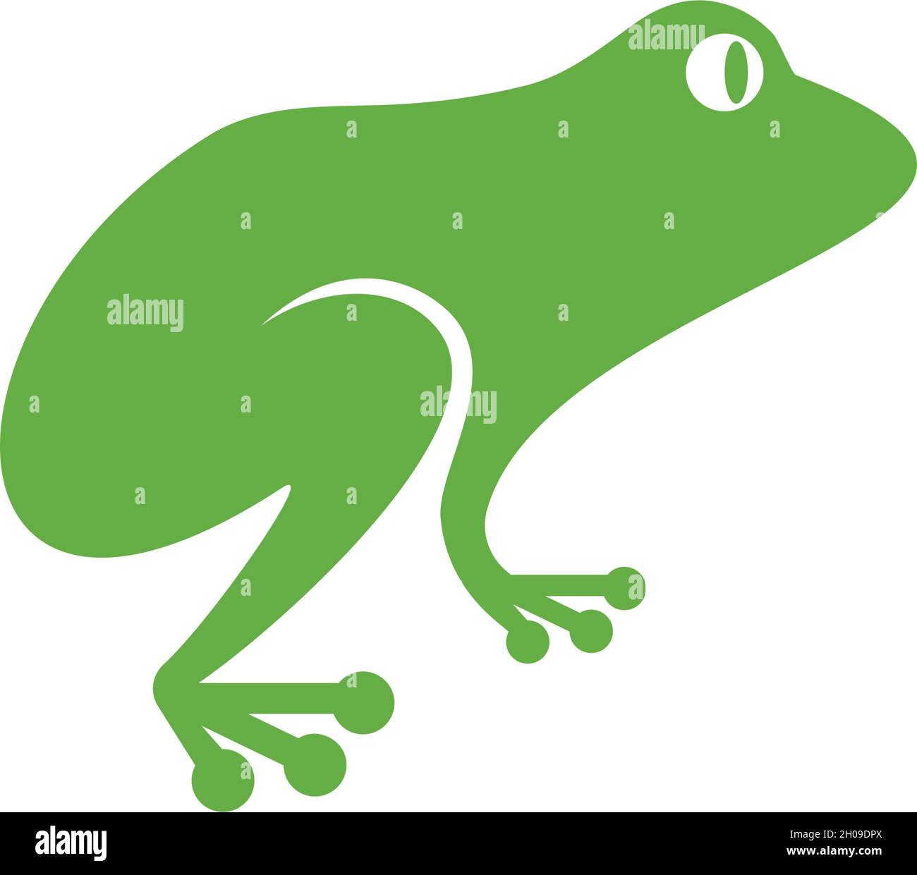 Frog Logo Template vector illustration Stock Vector Image & Art - Alamy