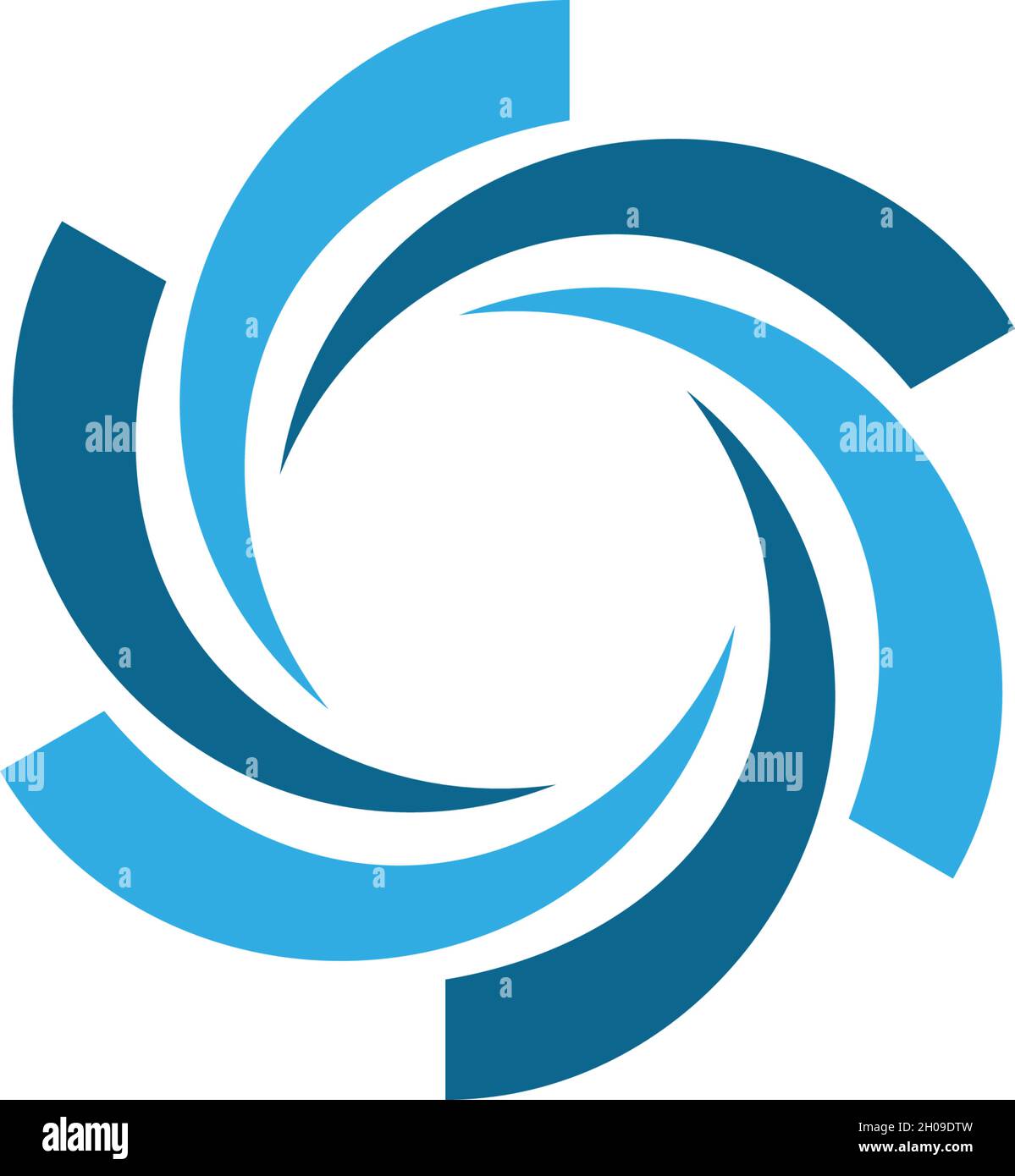 Business logo, vortex, wave and spiral icon vector template Stock ...