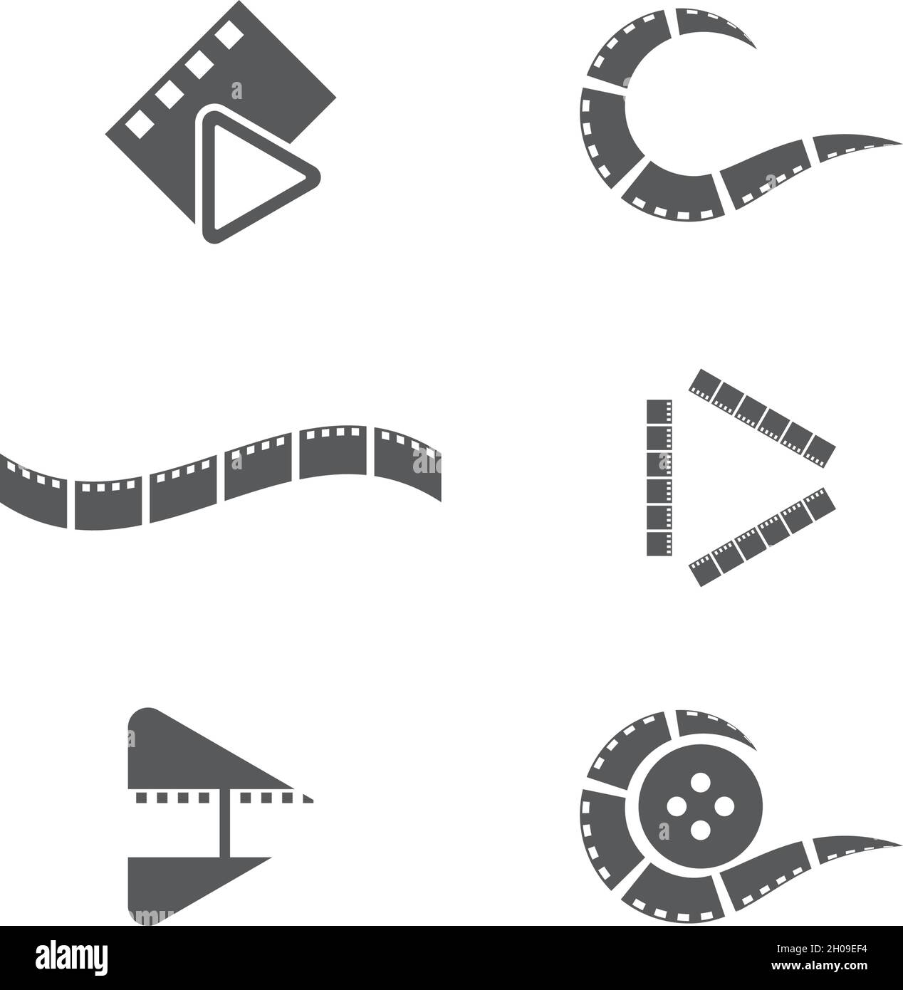 Film Strip Logo Design