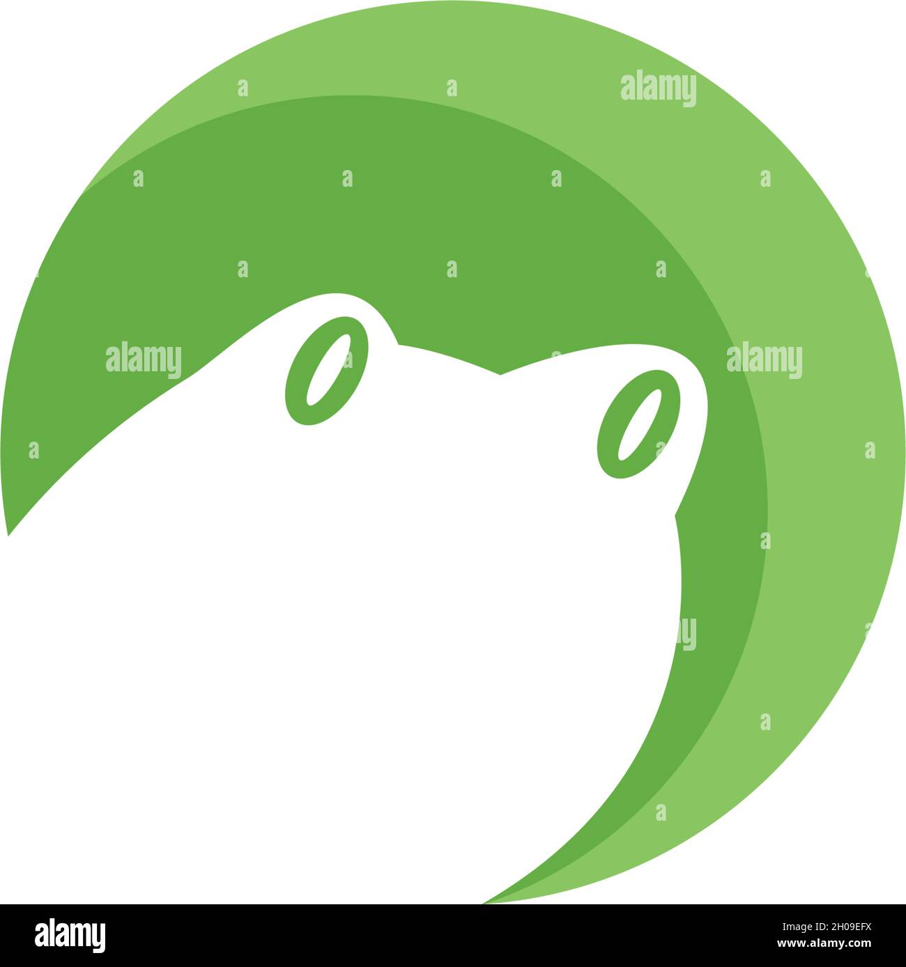 Frog Logo Template vector illustration Stock Vector Image & Art - Alamy