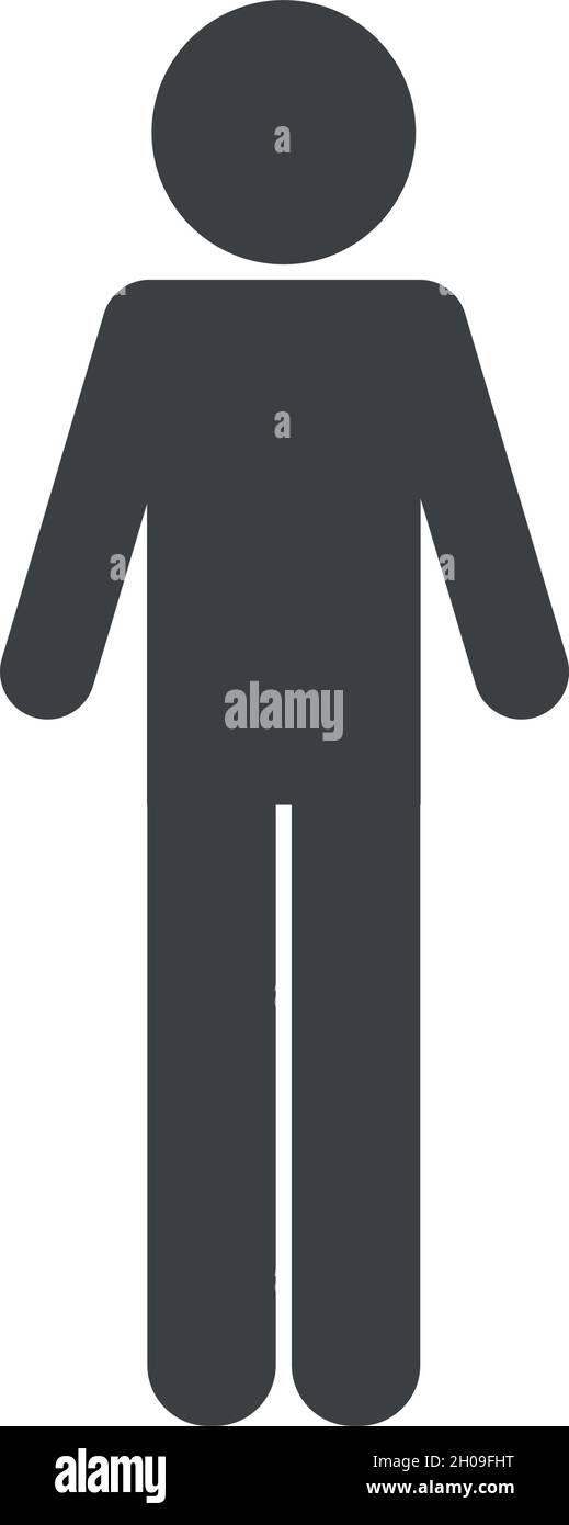 pictogram man icon over white background Stock Vector Image & Art - Alamy