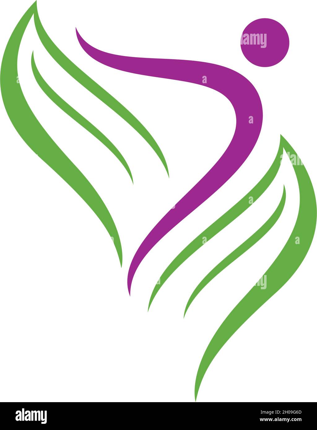 Healthy Life woman Logo template vector Stock Vector Image & Art - Alamy