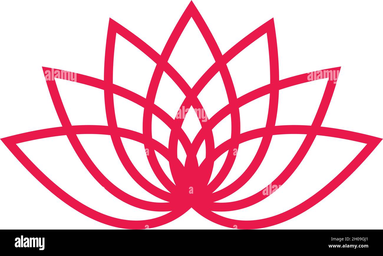Lotus flowers logo Template icon Stock Vector Image & Art - Alamy
