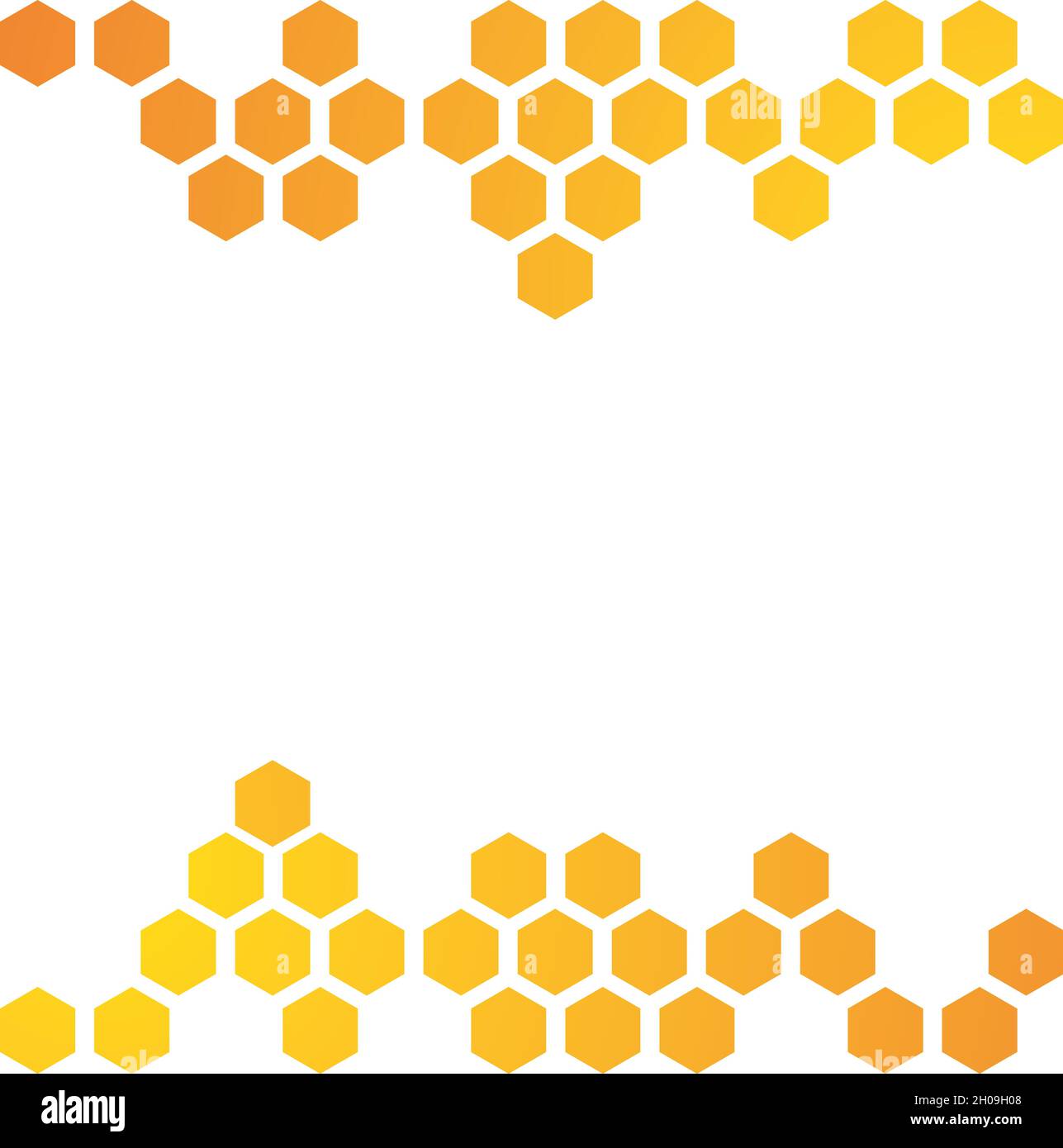Honeycomb background ilustration vector template Stock Vector Image ...