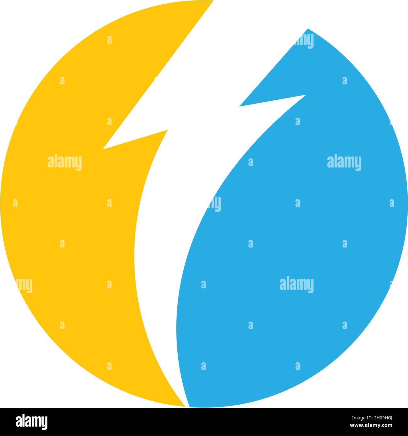 Lightning energy Stock Vector Images - Alamy