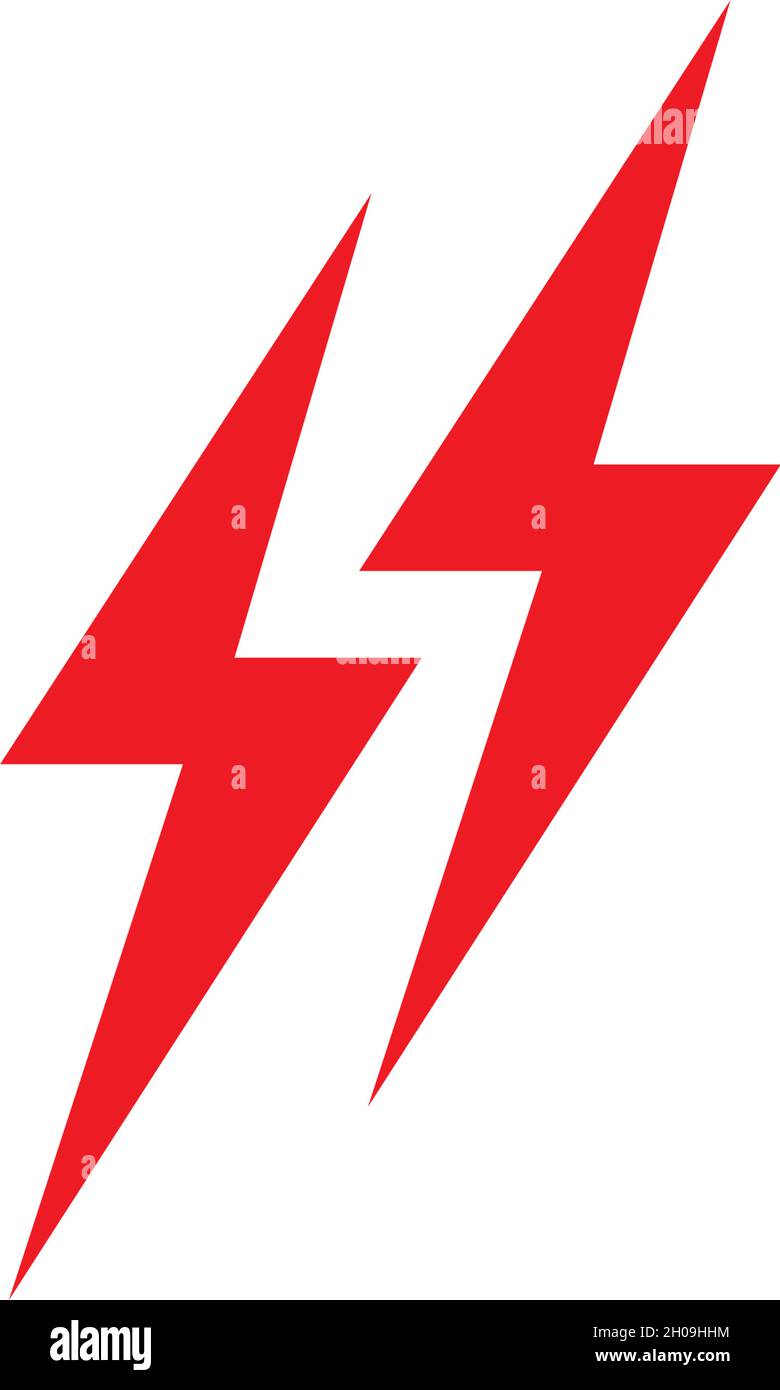 Lightning energy Logo Template vector icon illustration design Stock ...