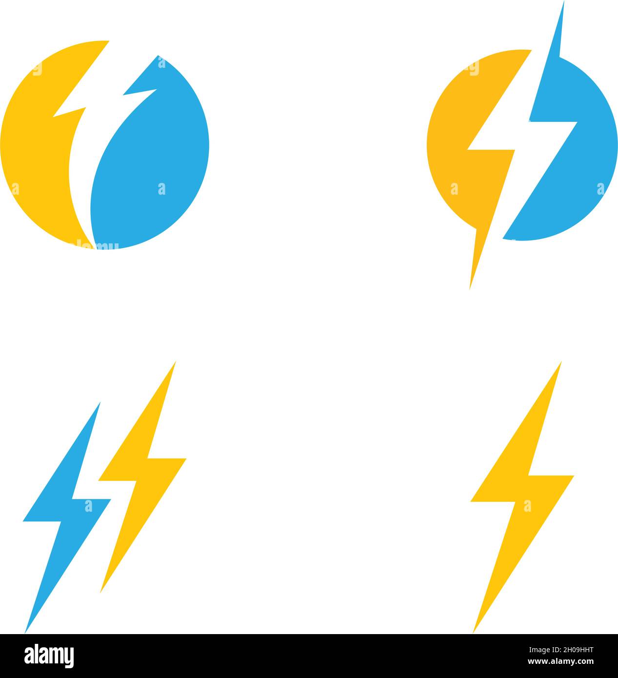 Power lightning Stock Vector Images - Alamy