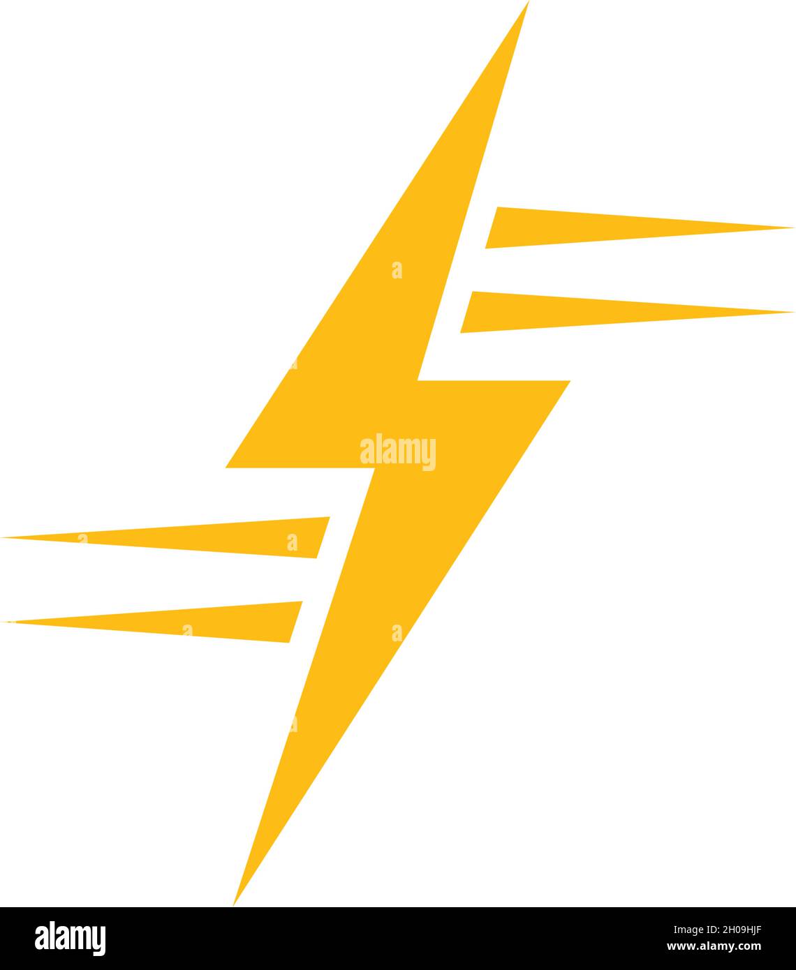 Power Lightning Logo Template vector icon illustration design Stock ...