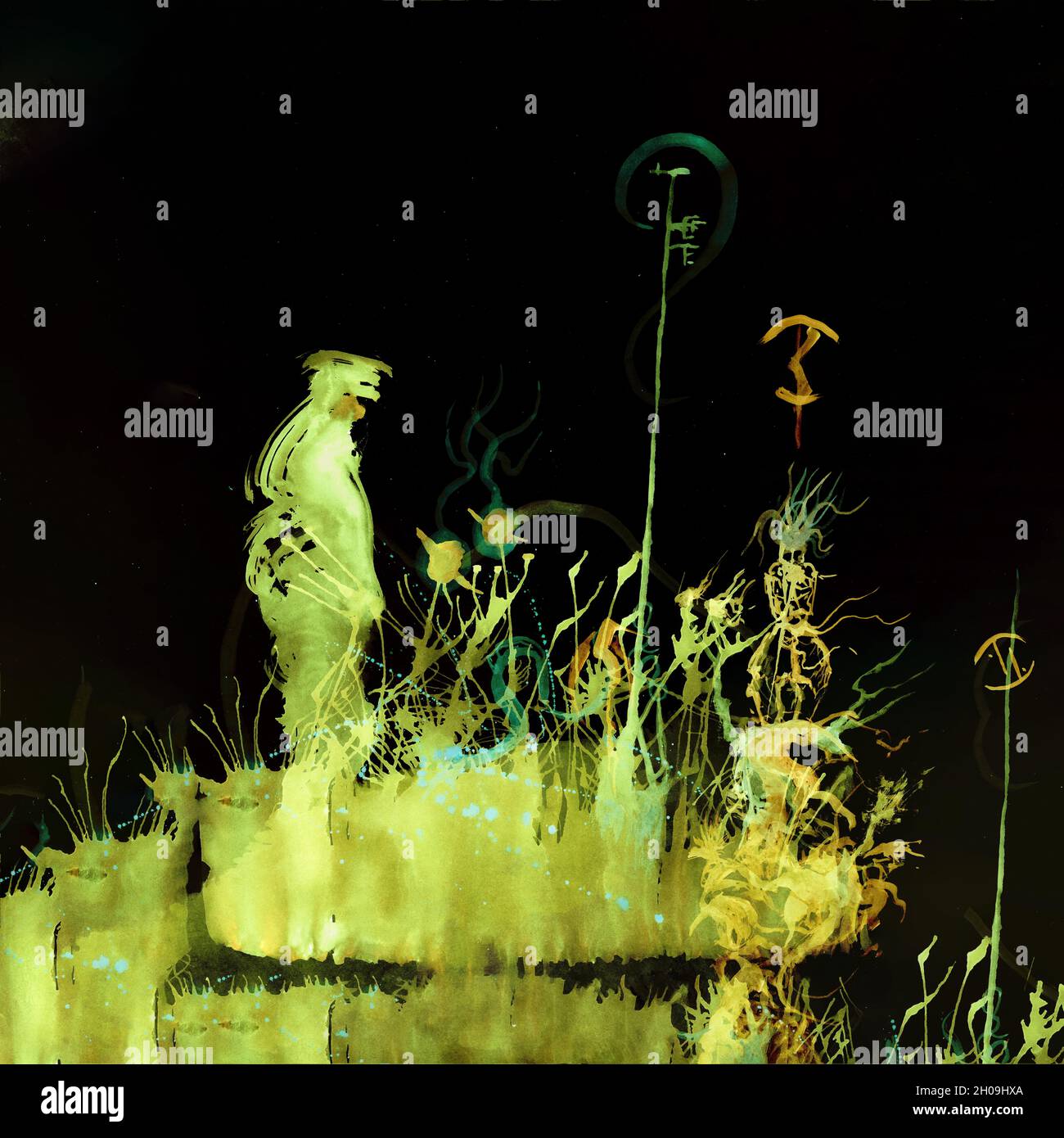 STP Screen Transfer Process - 206 - Raised Garden Stock Photo - Alamy