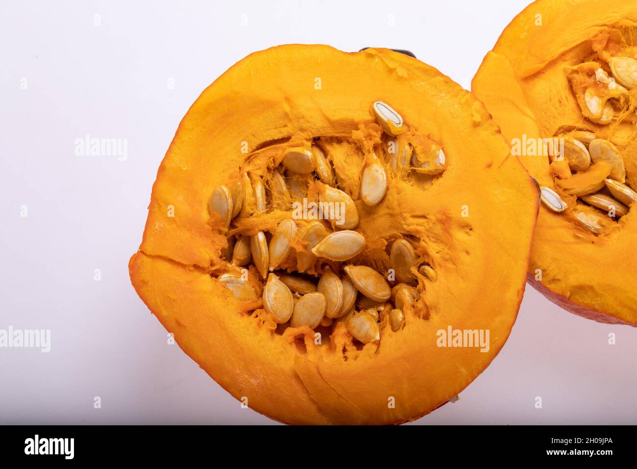 Yellow pumpkin vegetable isolated on white background Stock Photo - Alamy