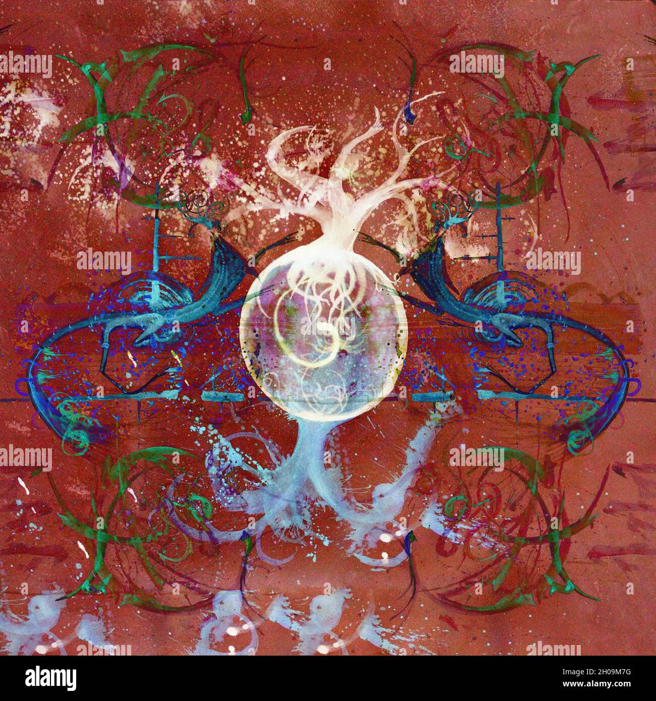 STP Screen Transfer Process - 216 - Beginning Cycle 5 Stock Photo - Alamy