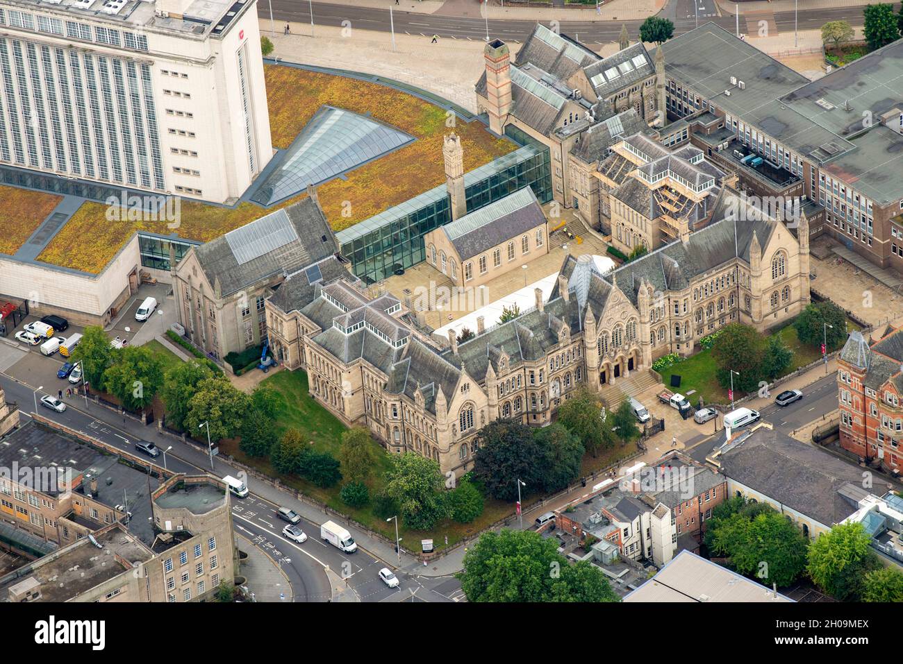 Aerial image of Nottingham Trent University City Campus ...