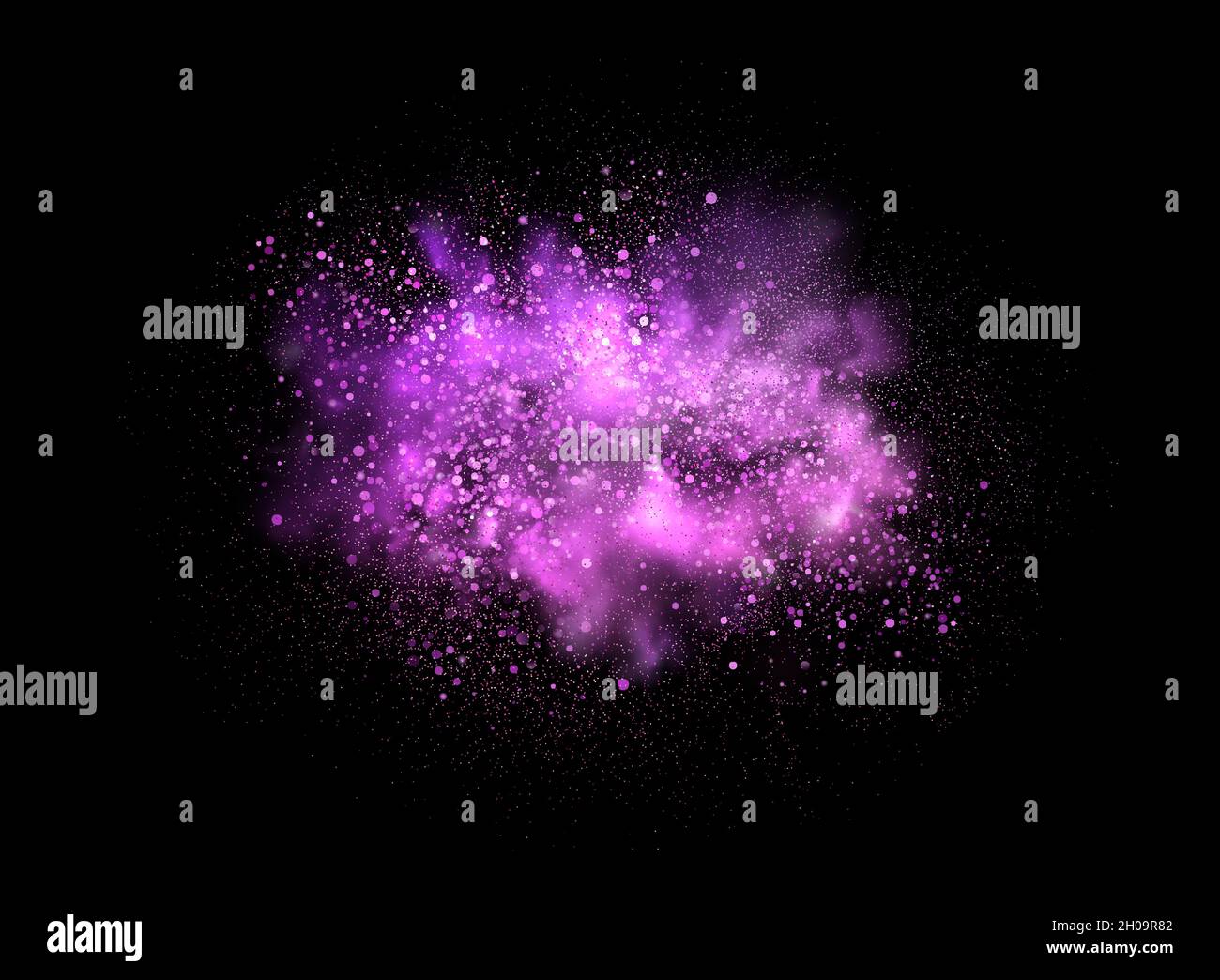 Holiday Abstract shiny purple powder design element Stock Vector Image ...